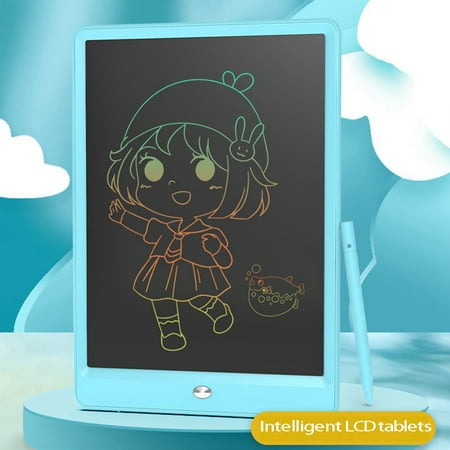 LCD Writing Pad Color 10Inch Electronic Graphic Graffiti Pad for Kids ...