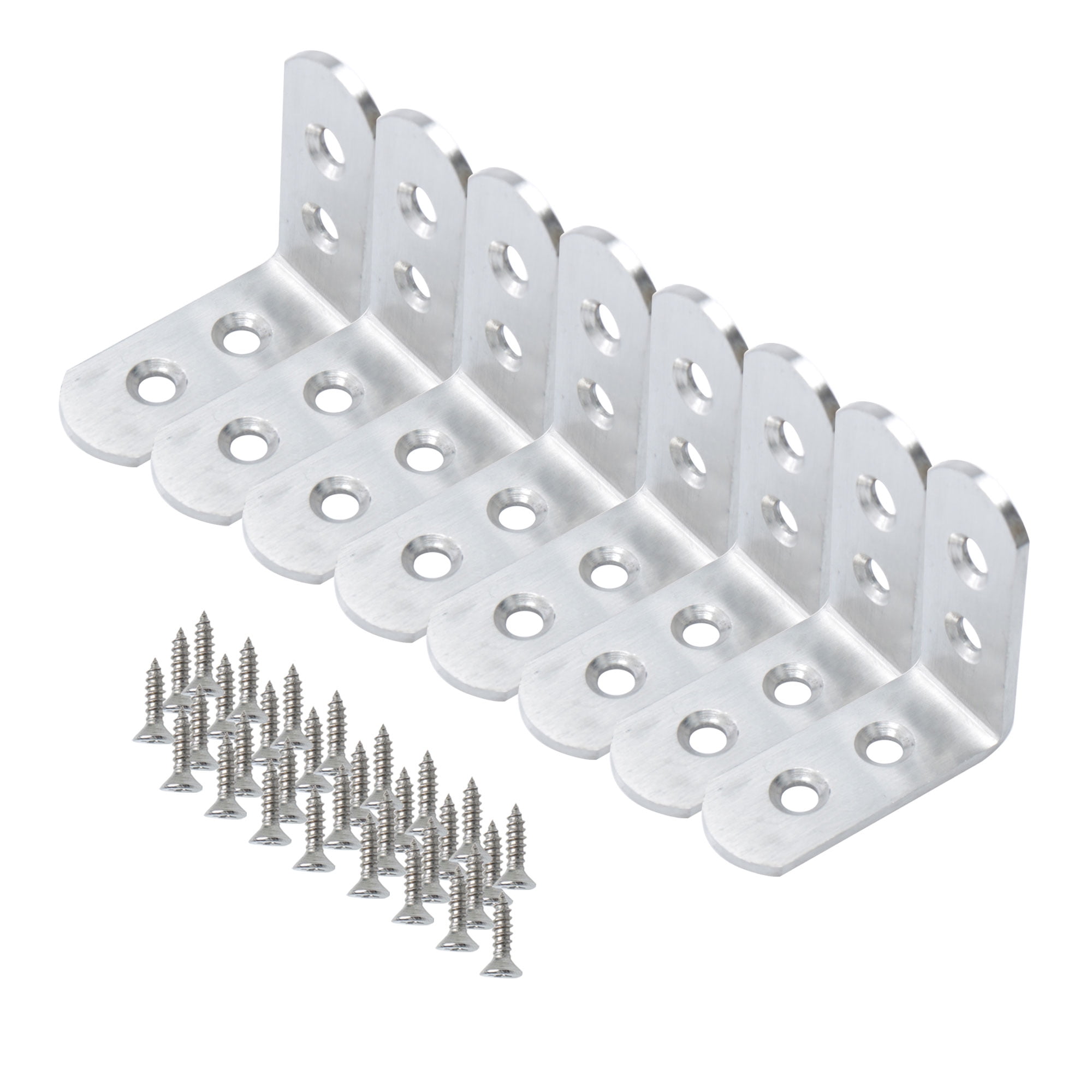 45 x 45mm Angle Bracket Stainless Steel L Shaped Angle Brackets Corner ...