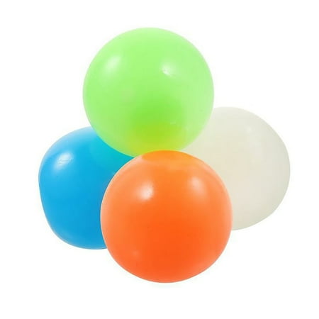 Strawbarry Throwing Balls Luminous Sticky On Ceiling Stick Wall Ball ...