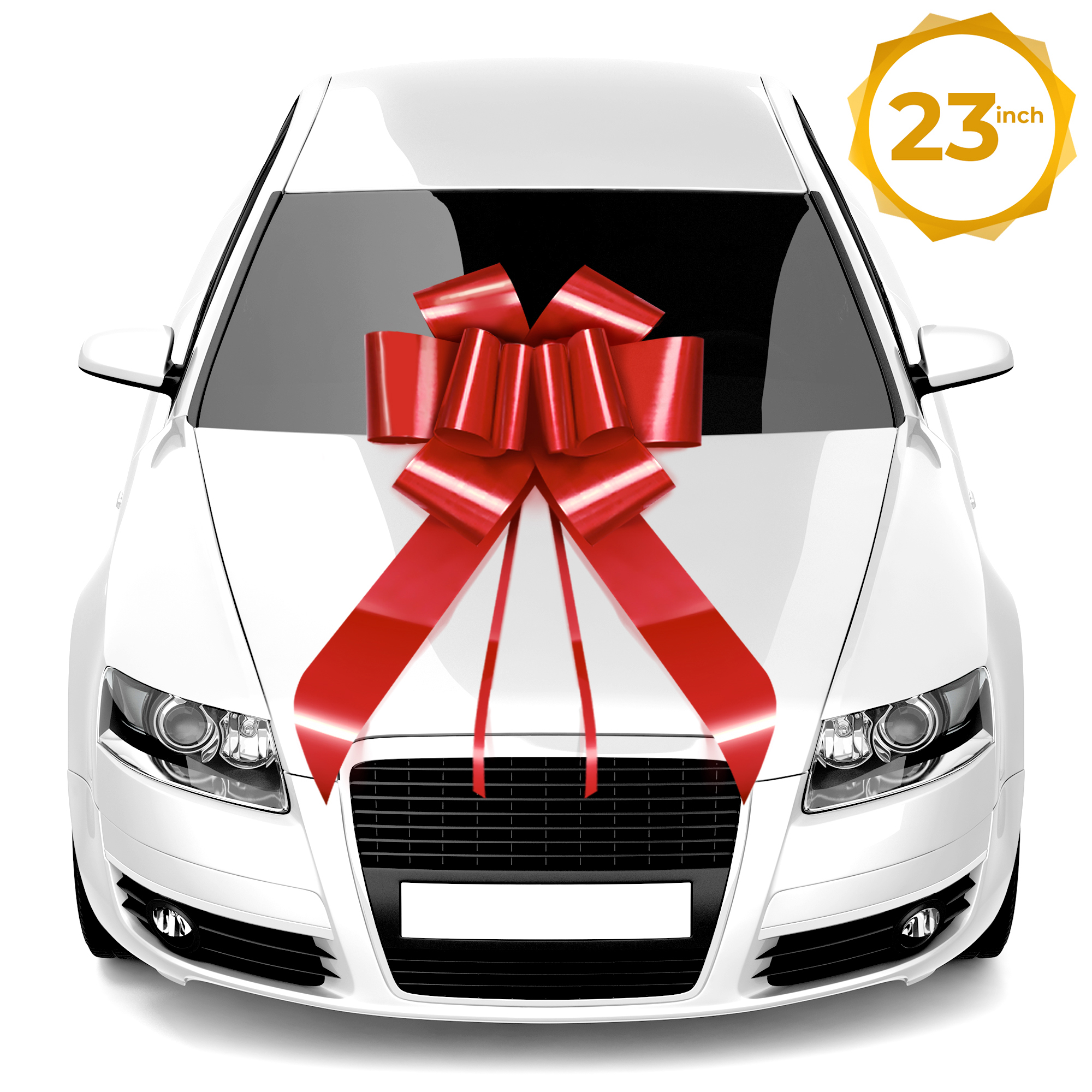 23 Giant Red Car Bow By Mata1 1 Pack Walmart Walmart