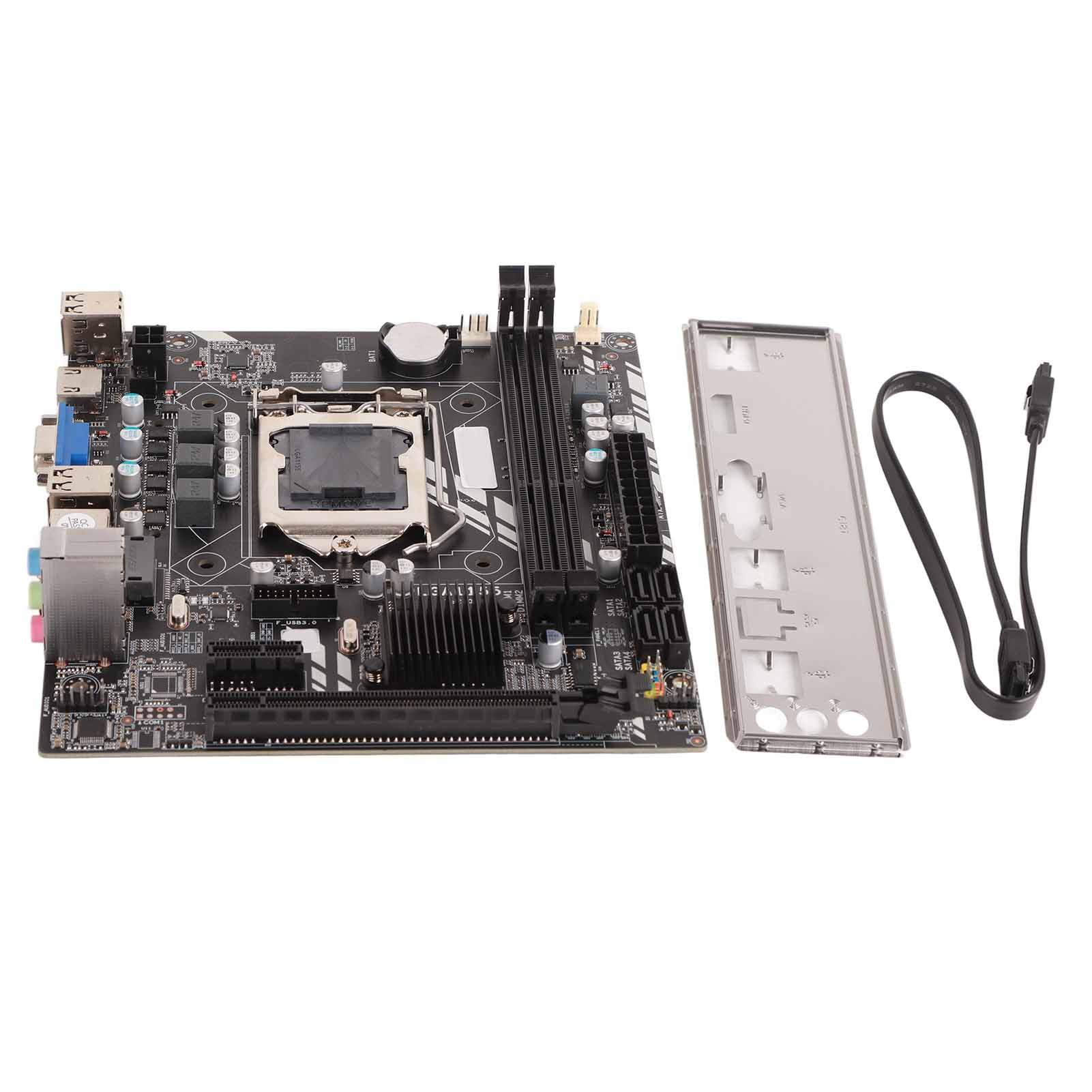 Placa base para computadora de escritorio, placa base H61M Placa base ...