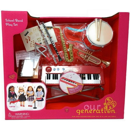 Our Generation School Band Playset for 18" Dolls – BrickSeek
