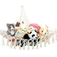 1Pcs Hanging Stuffed Animal Hammock,Handmade Stuff Animal Organizer ...