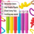 Mr. Pen Pop Tubes Sensory Toys 6 Pack, Large Fidget Tubes for Stress ...