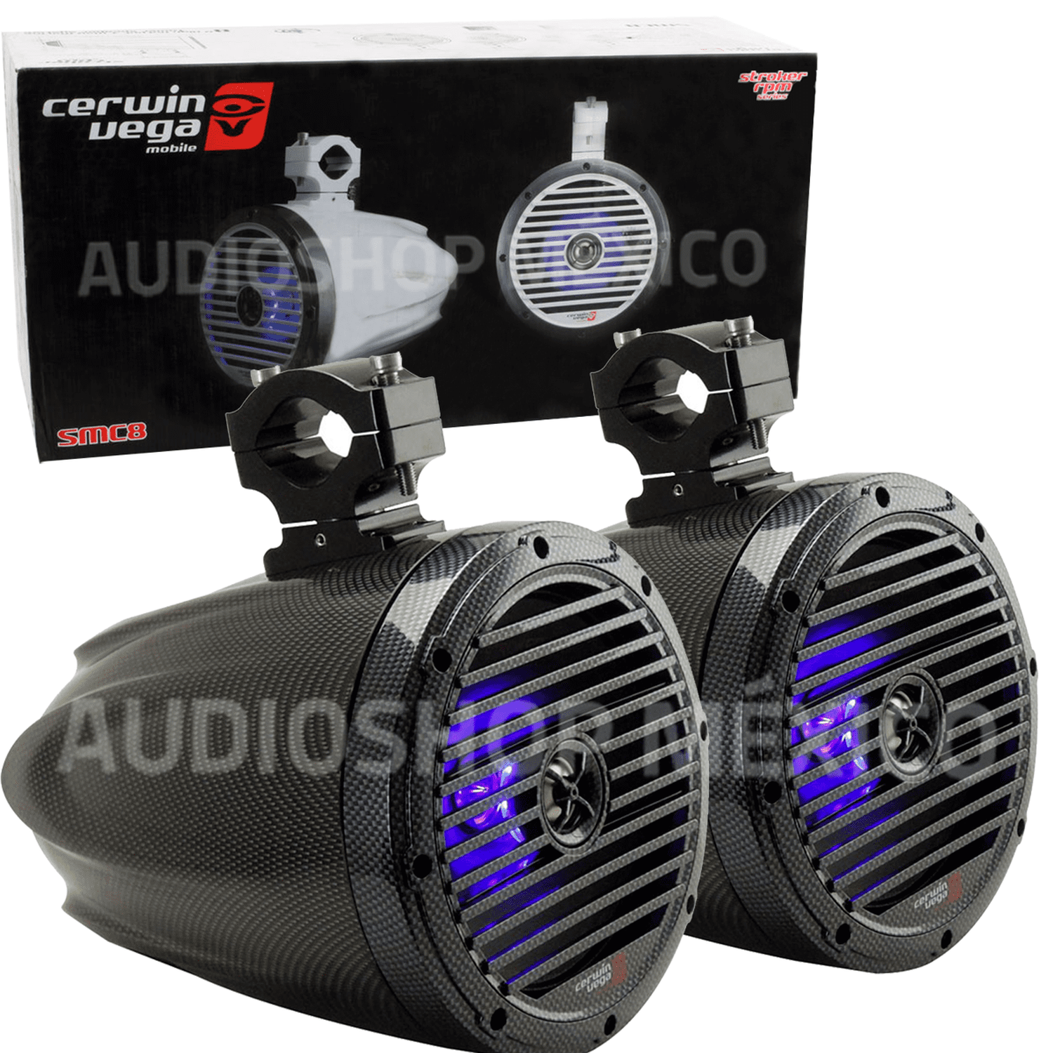 Bocinas Marinas Torre Rgb 8 Pulg Cerwin Vega SMC8CFB 500 Watts 100 Watts RMS Cerwin Vega SMC8CFB ...