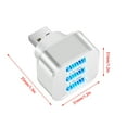 LYTiang Portable USB Extension Charger 3-port USB Mobile Phone Charger ...