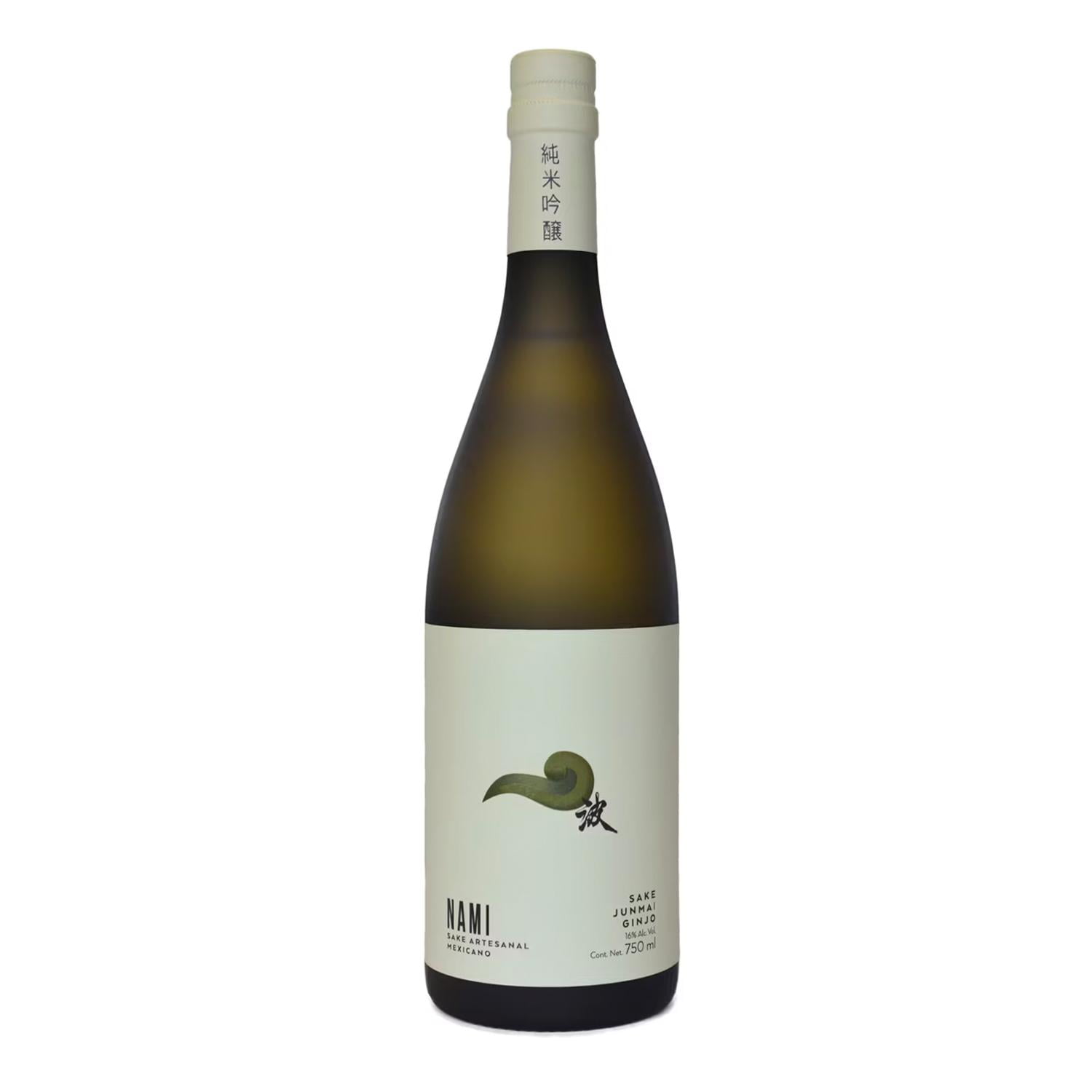 Pack de 6 Sake Nami Junmai Ginjo 750 ml | Bodega Aurrera en línea
