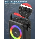 MOYLEAF Karaoke Machine Bluetooth Karaoke Speaker for Adults & Kids K253 - Black - Walmart.com