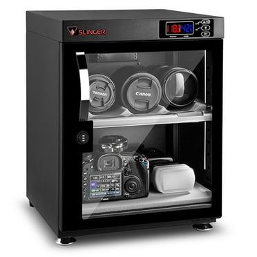 Slinger 125L Electronic Dry Cabinet with Combination Lock, Oak ...