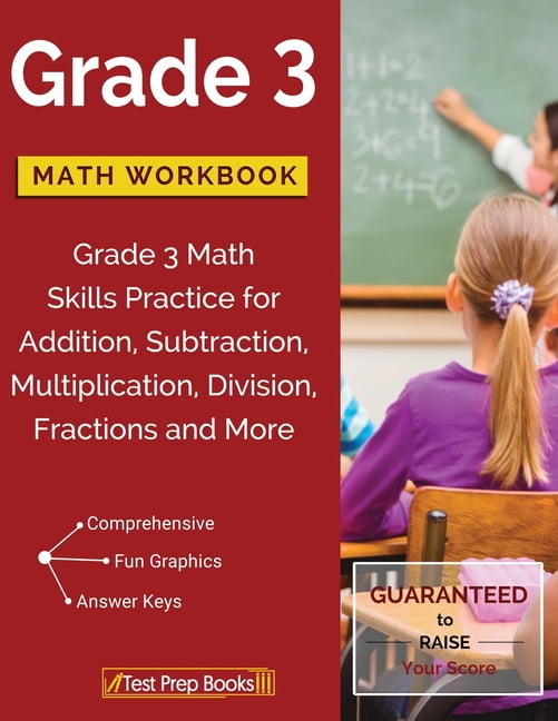Grade 3 Math Workbook : Grade 3 Math Skills Practice for Addition ...