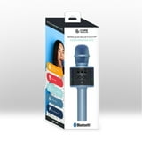Core Innovations Wireless Bluetooth Karaoke Microphone with LED Lights, Built-in Speakers + HD ...