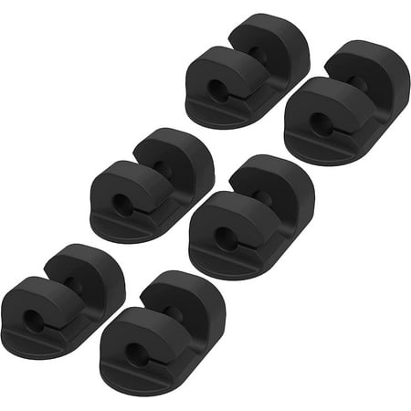 Scosche CMAA2-6PKRP Stick Em Adhesive Cable Management Clip Organizers ...
