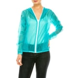 Lightweight Casual Hooded Neon Windbreaker Jacket | Sun Protection ...