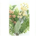 Mainstays 15in Artificial Greenery Eucalyptus Fern Mixed Bouquet Indoor ...