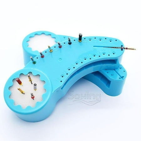 YERDGARY Dental Endo Measuring Ruler Endo Files Block Files Tray With ...