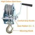 Walmart Heavy Duty 600Lbs Portable Hand Winch with 8m Steel Wire ...