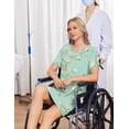 Pinspark Hospital Gowns Open Back for Women Bedridden Nightgowns Back ...