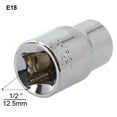 E Type Sockets 1/2 Inch for Star Socket with Ratchet Wrench ...