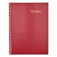 2024 Brownline 8.25 x 5.75 CoilPro Ruled Daily Planner Red Cover ...