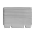 6 Compartment White Disposable Party Thali Plates by Poojabazar (50 ...