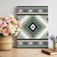 Aztec Southwestern Canvas Wall Art for Living Room, Ethnic Tribal Style ...