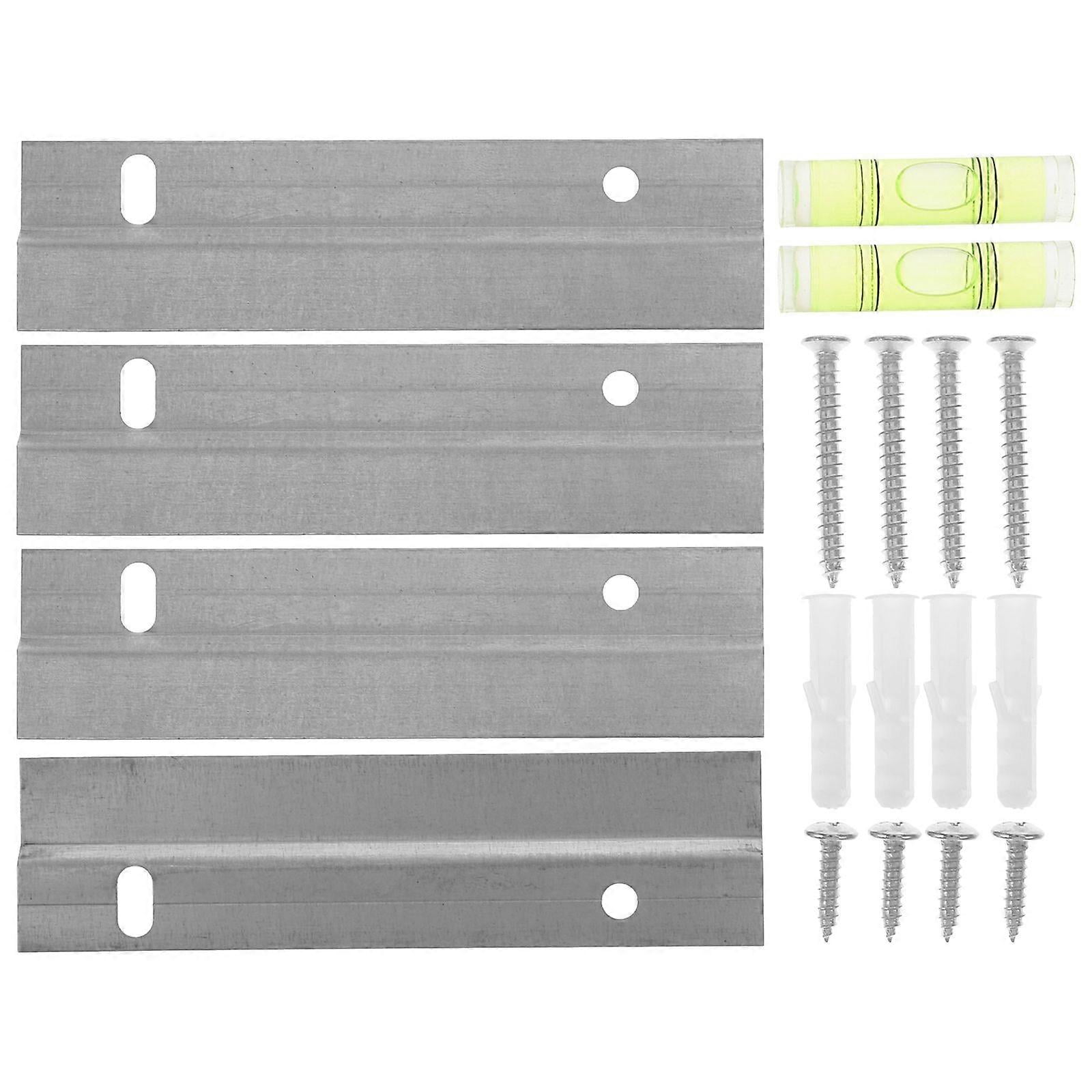 2 Sets Heavy Duty Picture Hangers Mirror Hanger Portable Wall Mounting ...