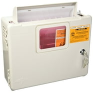 Sharpstar In-Room Sharps Container, Mailbox Lid, Red, 5qt. 8507SA (Pack ...