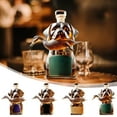 Tunhigl Fun Dog and Duck Whiskey Decanter Premium Glass Bottle with ...