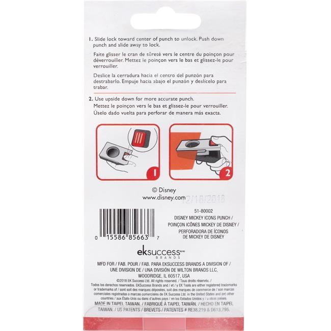 EK Success Disney Confetti Punch-Mickey Ears - Walmart.com