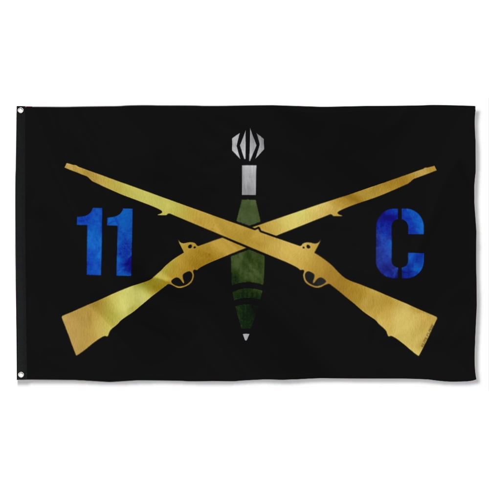 Cayyon 11c Mortarman Flag 3x5Feet Military Banner with 2 Brass Grommets ...