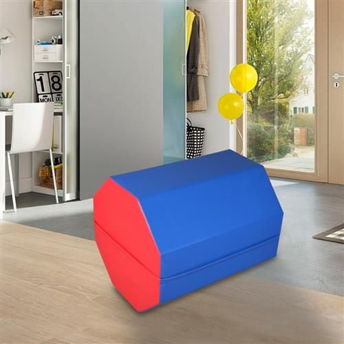 Winado 24"x26" Gymnastics Octagon Mat, Tumbling Somersault Backbend ...