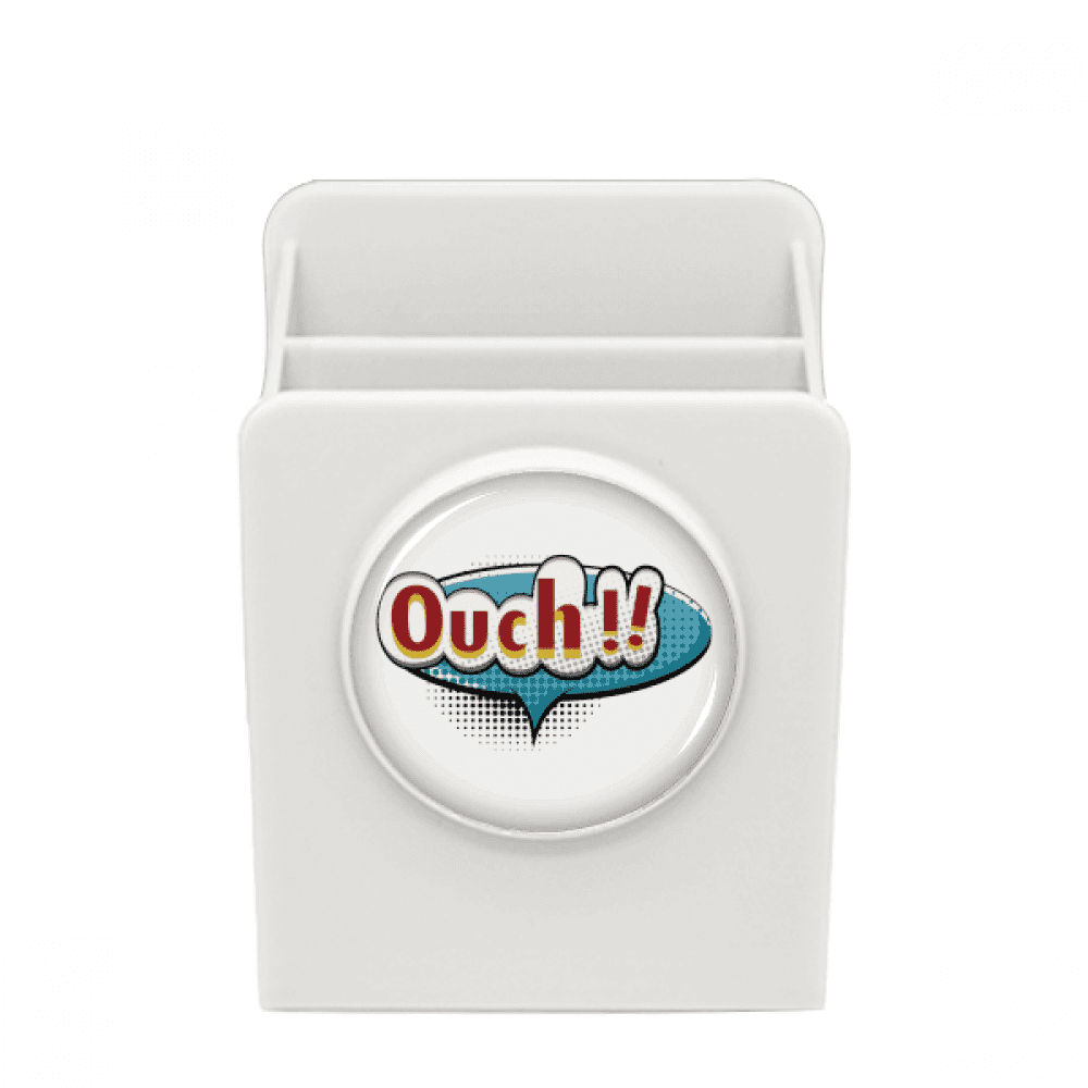 Ouch Boom Diagram Cartoon Desk Pencil Holder Cup Pen Organizer ...