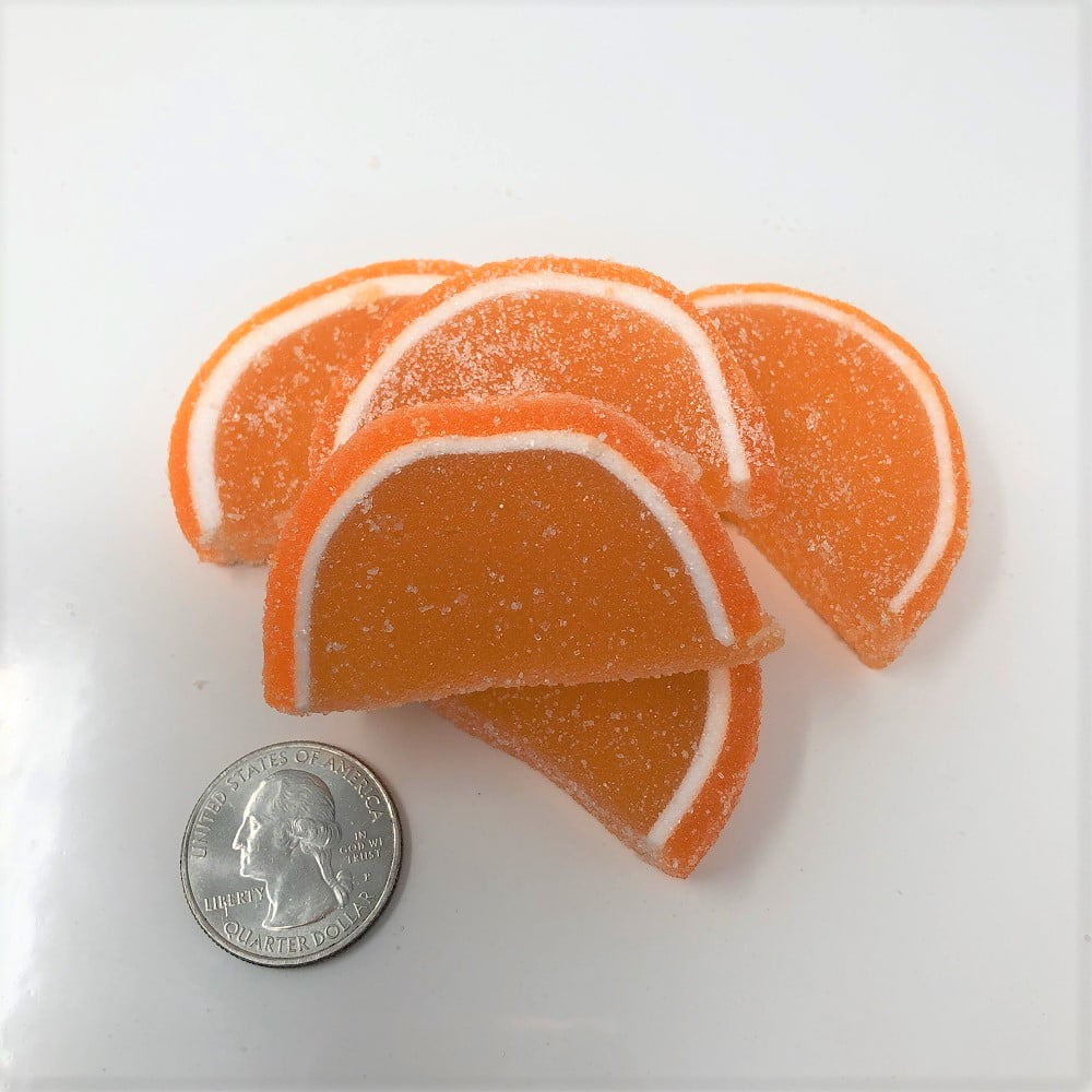Cavalier Candies Fruit Slices Orange flavor jelly candy 2 pounds ...