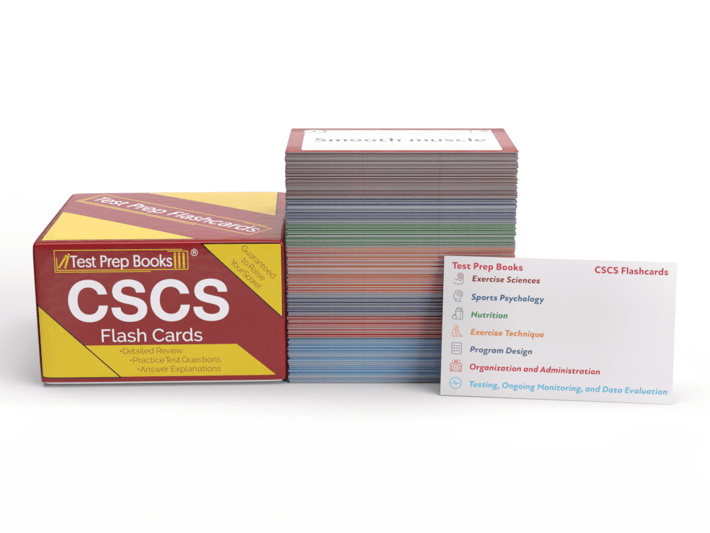 CSCS Exam Prep Flashcards: NSCA CSCS Test Prep Flash Card Study Guide ...