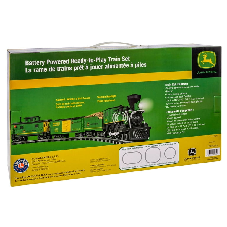 Lionel John Deere Ready To Play Train Set | ppgbbe.intranet.biologia ...