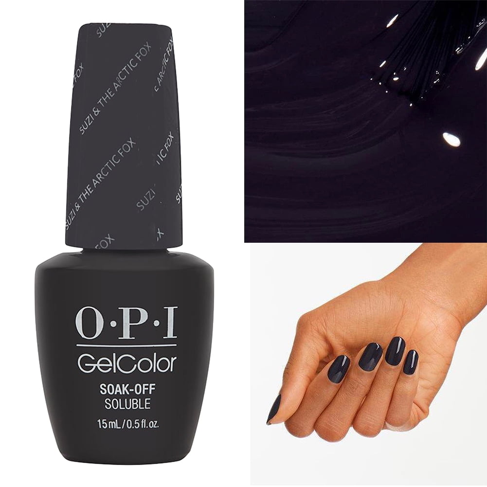 "OPI GelColor Gel Nail Polish,Suzi & The Arctic Fox-I56,0.5 Fl Oz ...