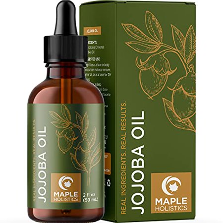Nourishing Cold Pressed Jojoba Oil - Pure Jojoba Oil for Hair Skin and ...