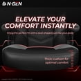 N-GEN Ergonomic Sturdy Gaming Chair, Comfortable with Flip-Up Armrest ...