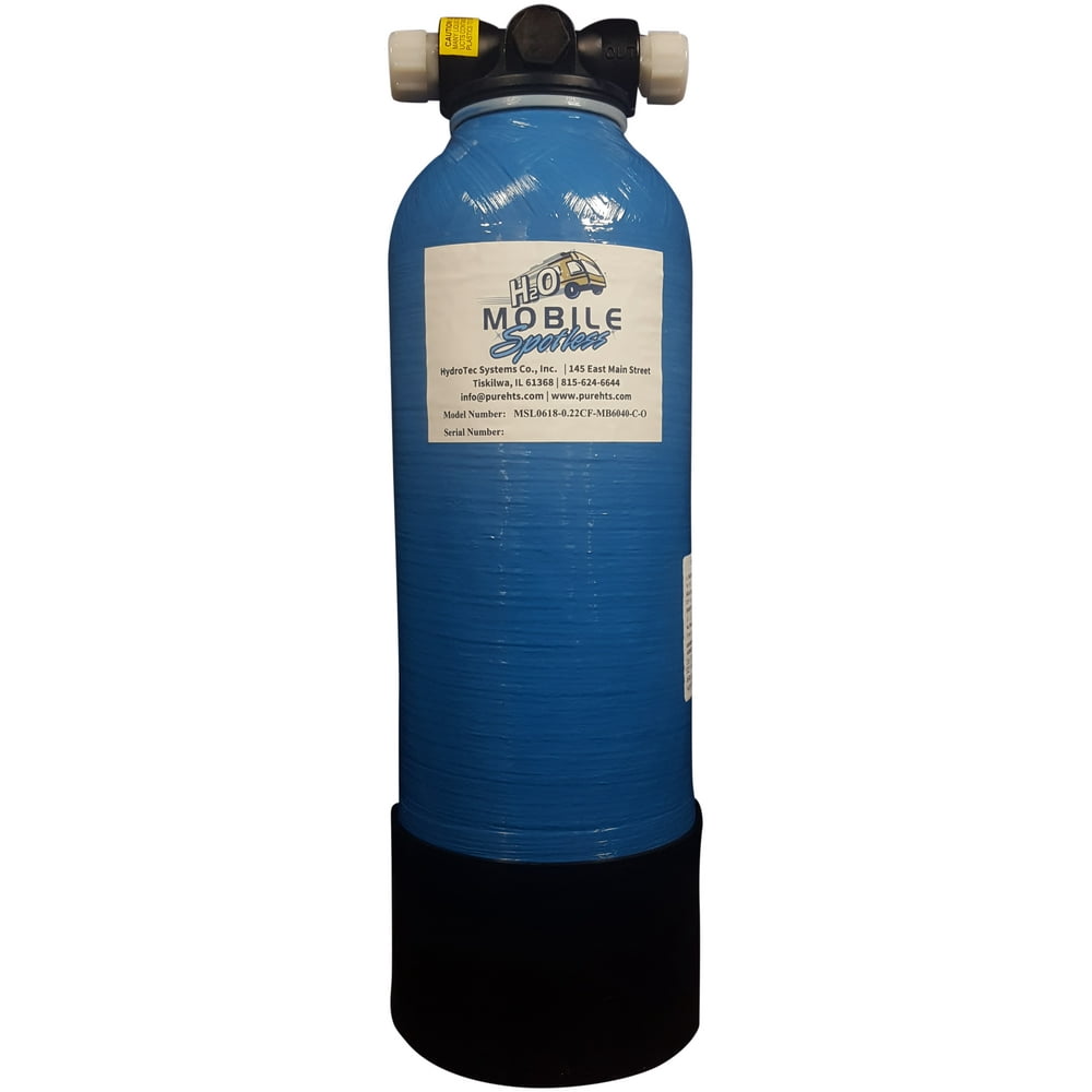 2860 grain Mobile Spotless--Spot Free Rinse Water Demineralizer ...