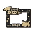 2026 Graduation Photo Frame Wooden Desktop Display with Tassel Hollow ...