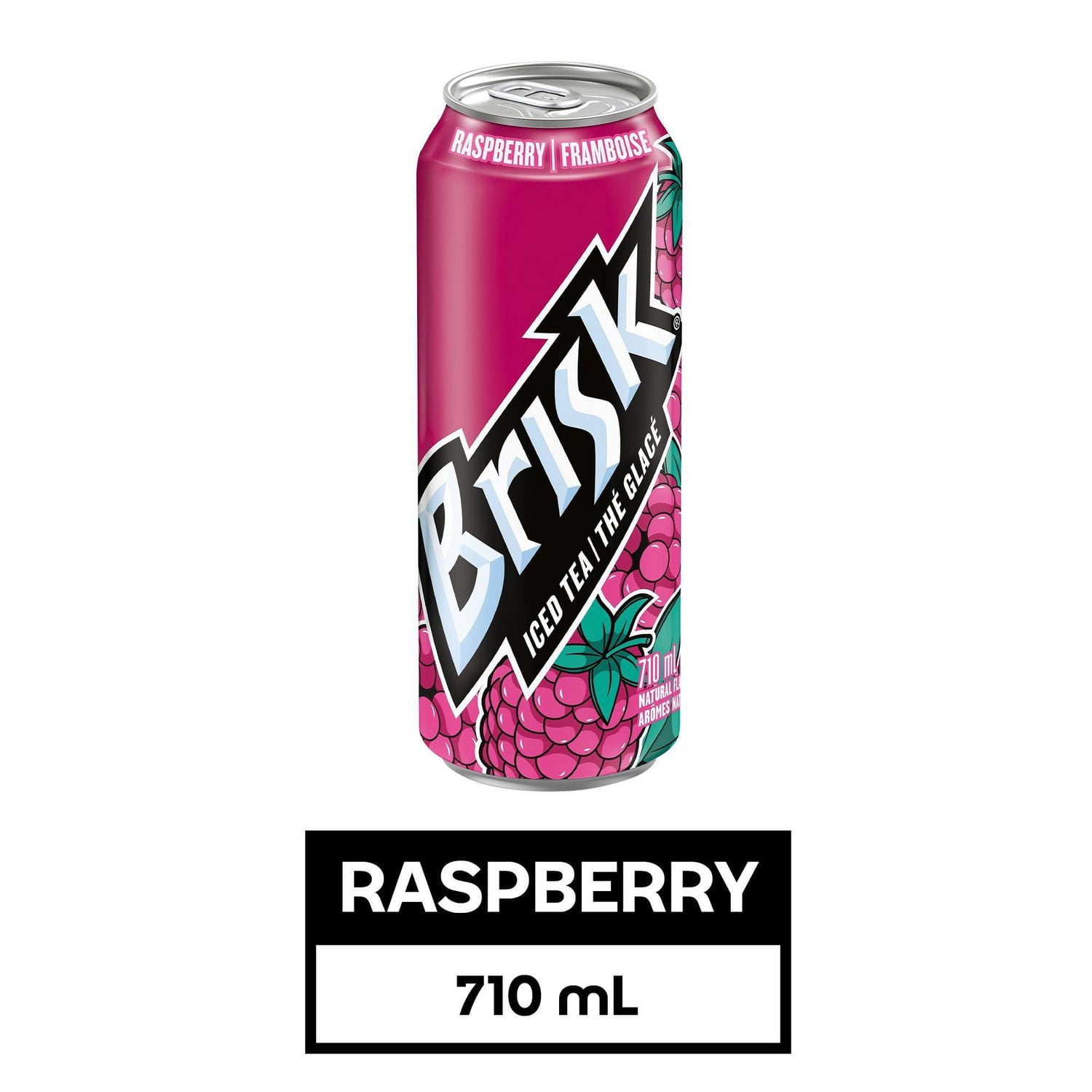 Click here for Brisk Raspberry Iced Tea  710ml Can 710 Ml prices
