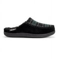 MUK LUKS Men's Staughton Clog Slipper, Ebony, Size 12, Indoor/Outdoor ...