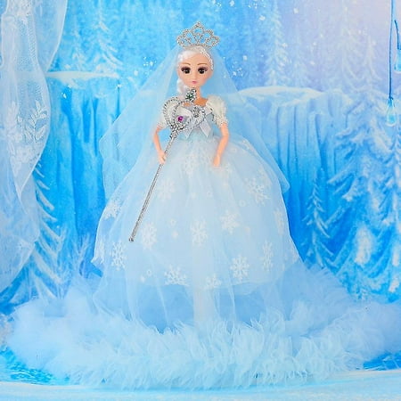 SHARKDOOK 50cm Ice Princess Barbie Gift Box Set Girl Doll Birthday Gift ...