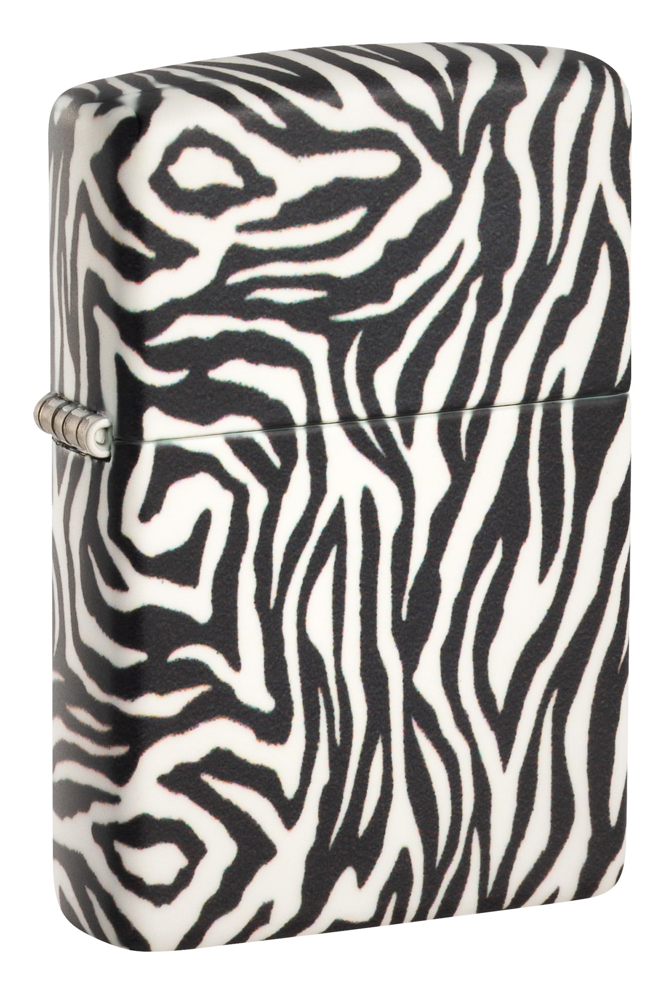 Zippo 540 Color Zebra Print Design Pocket Lighter - Walmart.com