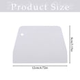 Dough Scraper Bowl Scraper, Food safe Plastic Dough Cutter, Flexible ...