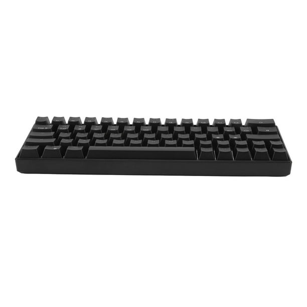 Wired Keyboard,Mechanical Keyboard 64 Keys Wireless Keyboard Mechanical ...