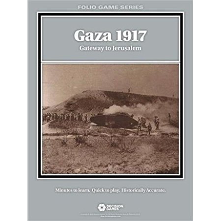 Decision Games DG: Gaza 1917, Gateway to Jerusalem Folio Boardgame ...