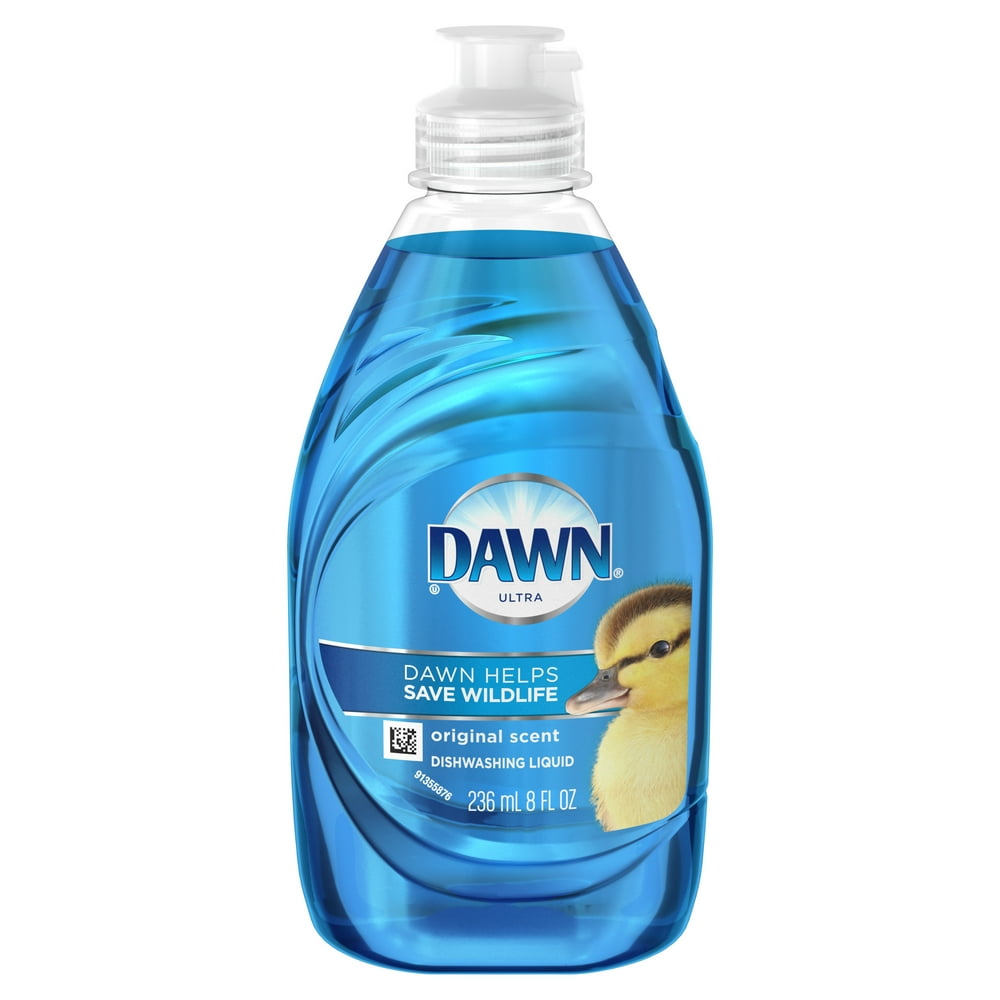 Dawn Ultra Dishwashing Liquid Dish Soap, Original, 8 fl oz - Walmart ...
