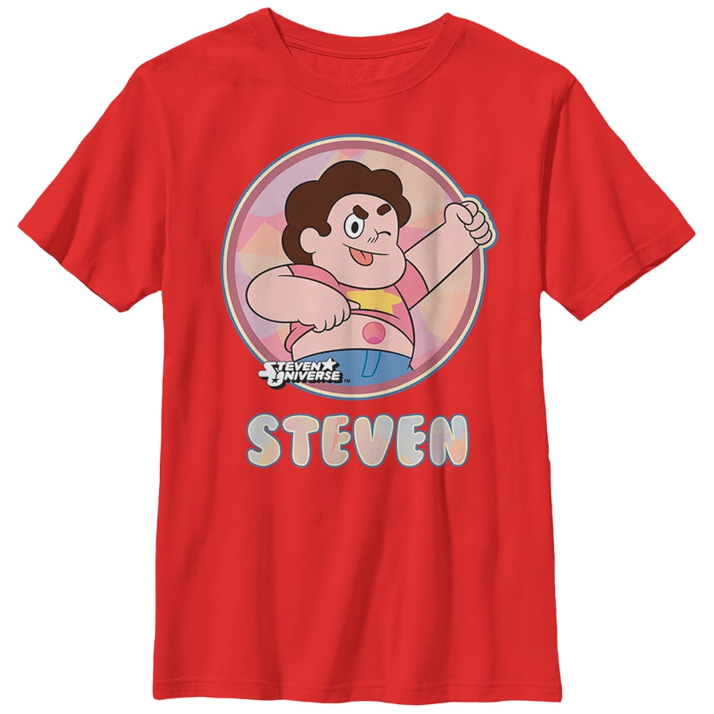 Boy's Steven Universe Quartz Graphic Tee Red X Large - Walmart.com