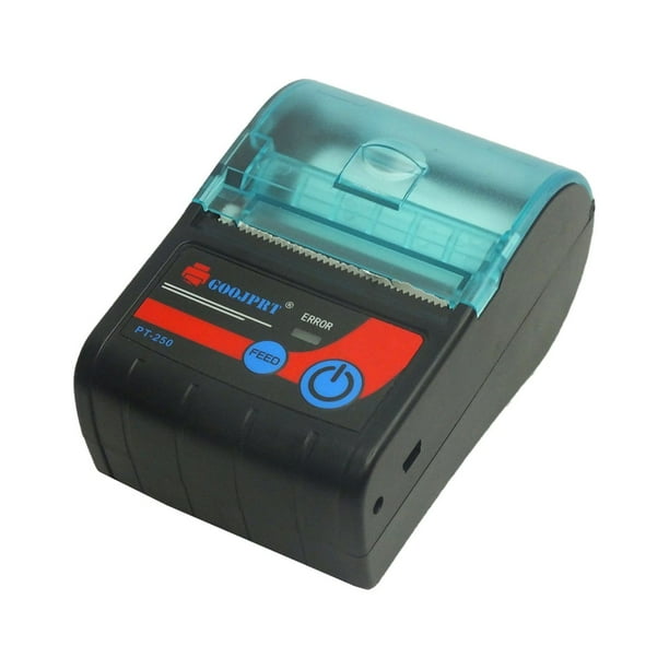 GOOJPRT 58mm Thermal Receipt Printer Portable Wireless Printer BT ...